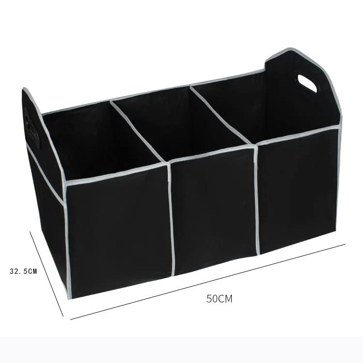 WDBBY Folding Car Trunk Organizer Storage Bag Non-Woven Fabrics Stowing Tidying Bag Organizer Storage Box