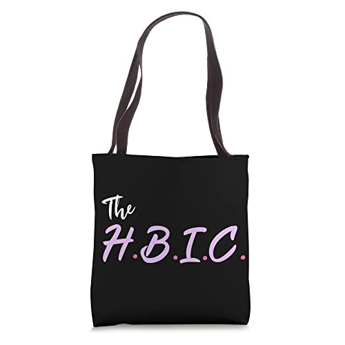 The HBIC The Head Bitch In Charge Girl Boss Womens Tote Bag