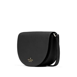 kate spade crossbody purse for women crescent crossbody, black