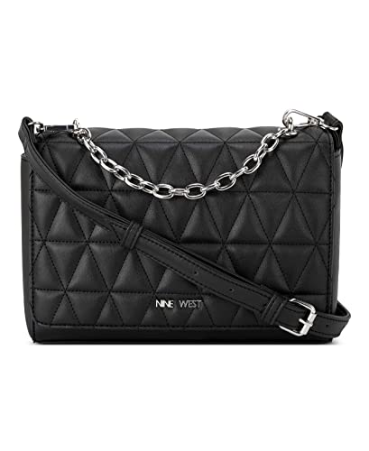 NINE WEST Judilee Mini Flap Crossbody Black One Size