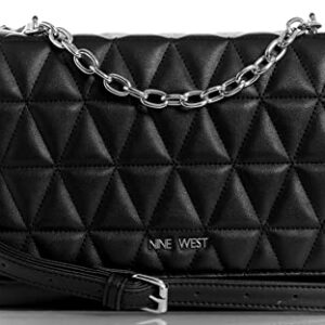 NINE WEST Judilee Mini Flap Crossbody Black One Size