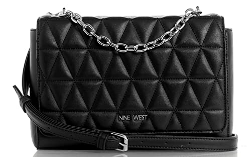 NINE WEST Judilee Mini Flap Crossbody Black One Size