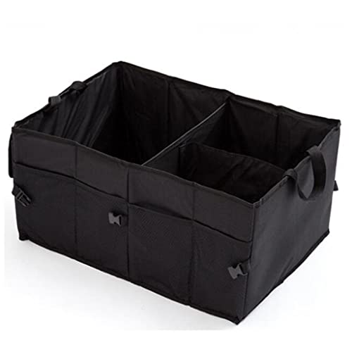 WDBBY Collapsible Car Organizer Storage Box for Auto Trucks High Capacity Organizer in The Car Trunk Box