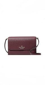 kate spade brynn leather crossbody bag (deep berry)