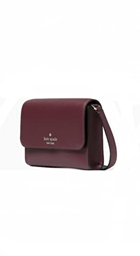 Kate Spade Brynn Leather Crossbody Bag (Deep berry)