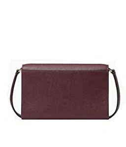 Kate Spade Brynn Leather Crossbody Bag (Deep berry)