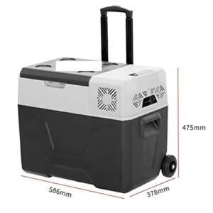 HTCAT Mini Fridge Mini Fridge 13.5L Can Portable Personal Small Refrigerator Compact Cooler and Warmer for Food Bedroom Dorm Office