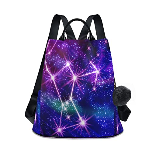 SLHFPX Orion Constellation in The Sky Backpack Purse For Women Anti Theft Fashion Back Pack Shoulder Bag Multipurpose Pockets