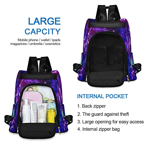 SLHFPX Orion Constellation in The Sky Backpack Purse For Women Anti Theft Fashion Back Pack Shoulder Bag Multipurpose Pockets