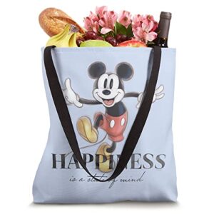 Disney 100 Anniversary Mickey Mouse D100 Quote Happiness Tote Bag