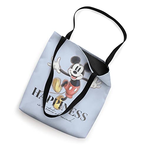 Disney 100 Anniversary Mickey Mouse D100 Quote Happiness Tote Bag