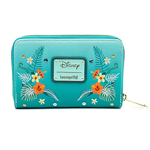 Loungefly Disney Moana, Princess Stories Series Moana Wallet, Te fiti Hei Hei Pua Maui