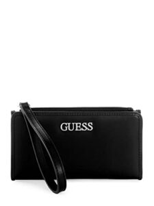 guess factory women’s evie multi organizer wallet black