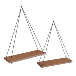 Hanging Wooden Wall Shelf