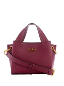 guess us zed pebbled mini girlfriend crossbody