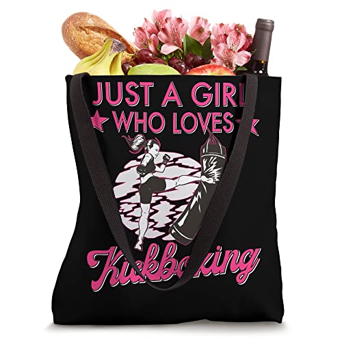 Just A Girl Who Loves Kickboxing Tote Bag