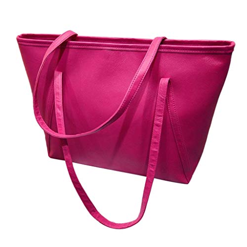 Handbags for Women Solid Simple High Capacity Messenger Handbag Totes Satchel Shoulder Bags