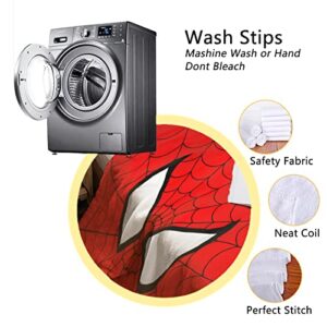 Spider Red Throw Blanket Flannel Blanket 50x60 inches Super Soft Fade Resistant Bedding Blanket for Sofa Bed Couch Office Outdoor