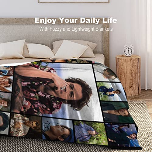 Blanket Super Soft Cozy Flannel Throw Blankets Home Decor Bedding Couch Bed Living Room for Kids Adults Gifts 50"X40"