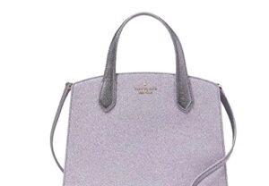 kate spade new york womens tinsel satchel (lilac forest)