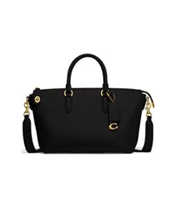 coach cara satchel black one size