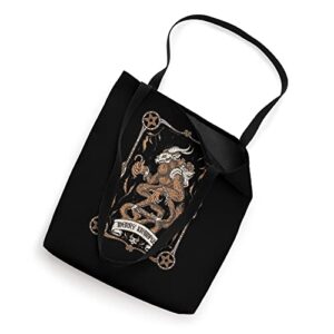 Tarot Card Krampus - Horror Krampus Christmas Demon Tote Bag