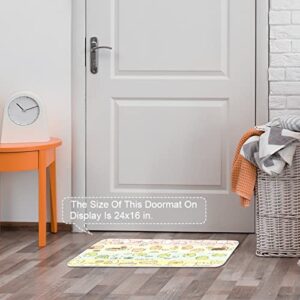 Rugs, Non-Shedding Area Rug Mat Non-Slip, Door Mat Indoor Washable for Indoor Entrance Living Room Bedroom Dining Home Office, Sumikko Gurashi