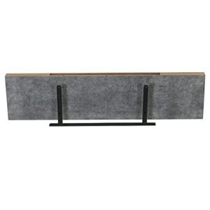 Household Essentials Floating Wall Shelf, Slate Grey