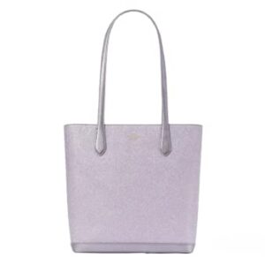 Kate Spade New York Large Tinsel Glitter Tote (Lilac Frost)