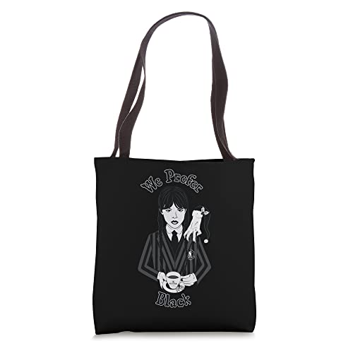 Wednesday We Prefer Black Holiday Tote Bag