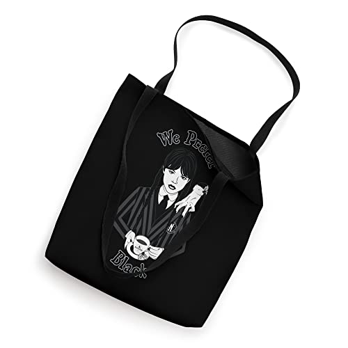 Wednesday We Prefer Black Holiday Tote Bag