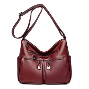 casual shoulder bags for women ladies handbag leather female bag large capacity travel tote bag