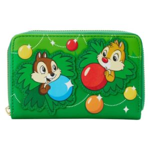 loungefl chip n dale ornaments zip around wallet