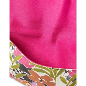 MAGNOLY Printed Magnolia Pouch, Pink