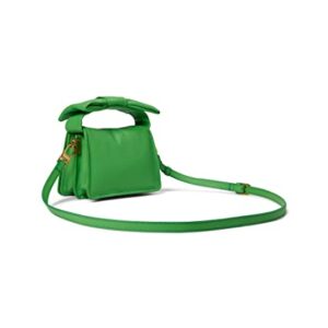 NIASINA Bow Detail Mini Cross Body Bag, Green