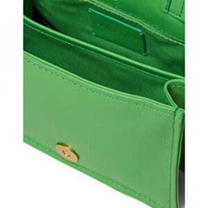 NIASINA Bow Detail Mini Cross Body Bag, Green