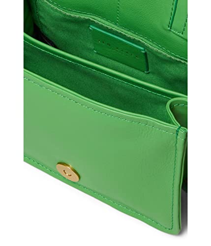 NIASINA Bow Detail Mini Cross Body Bag, Green