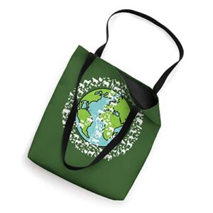 Animals Wildlife Conservation Save Our Home Peace Earth Day Tote Bag