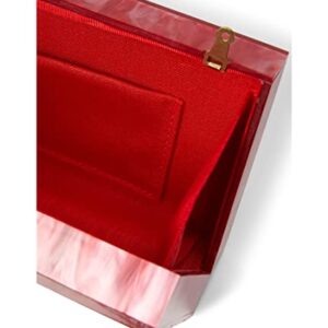 Kurt Geiger London Lipstick Clutch Fuchsia Combo One Size