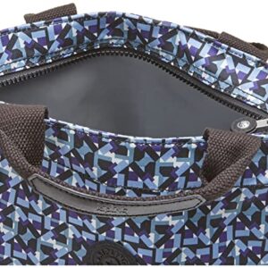 Kipling Womens Women's Shelia Bag, Adjustable Strap, Nylon Crossbody Bag, Dazzling Geos, 11.75 L x 6.75 H 6.25 D US