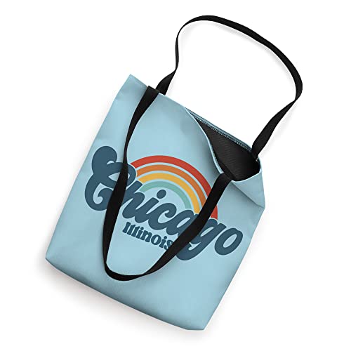 Chicago 70s Retro Hippie Tote Bag