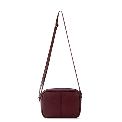 The Sak Womens De Young Leather Camera Bag, Cabernet, One Size US