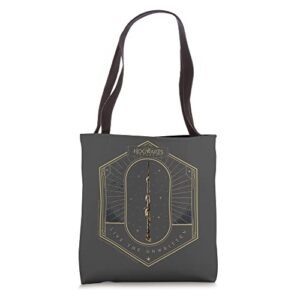 hogwarts legacy live the unwritten elder wand logo v3 tote bag