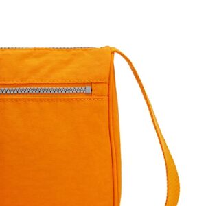 Kipling Womens Women's Callie Bag, Organize Accessories, Spacious Interior, Adjustable Strap, Nyl Shoulder Bag, Sunset Yellow, 10.5 L x 7.5 H 4.5 D US