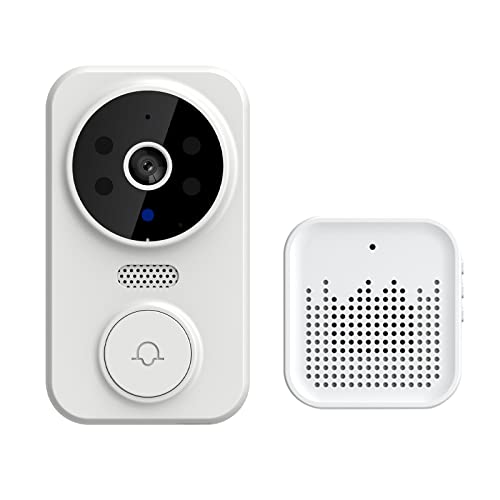 Ring Doorbell Wireless with Remote Video Intelligent Visual Electrical Equipment Ring Video Doorbell with Night Vision,Two-Way Audio Smart Doorbell Home Security System