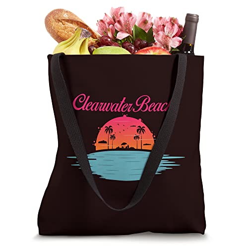 Clearwater Beach White Sand Florida Holiday Travel Vacation Tote Bag