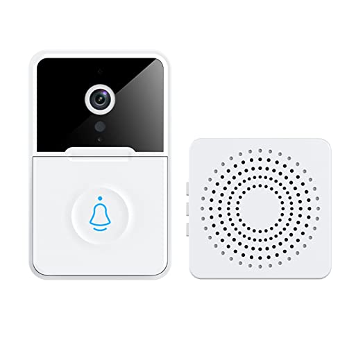 Ring Doorbell Wireless with HD Video, 90° View Angle, Intelligent Visual Electrical Equipment, Ring Video Doorbell with Night Vision,Two Way Audio, 38 Music, Smart Doorbell, Home Security System