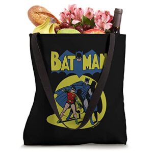 DC Comics Batman Vintage Batman & Robin Spotlight Comic Tote Bag