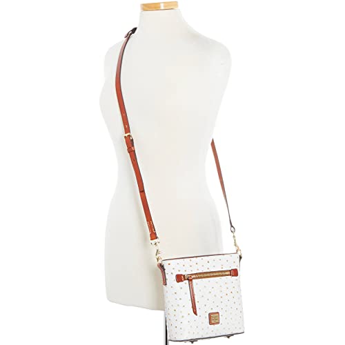 Dooney & Bourke Ostrich Small Zip Crossbody Shoulder Bag