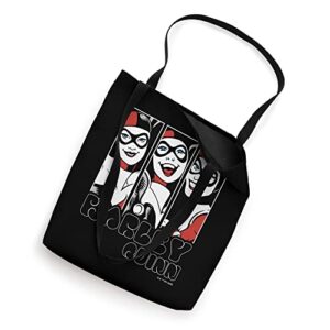 DC Comics Batman Harley Quinn Comic Panels Tote Bag